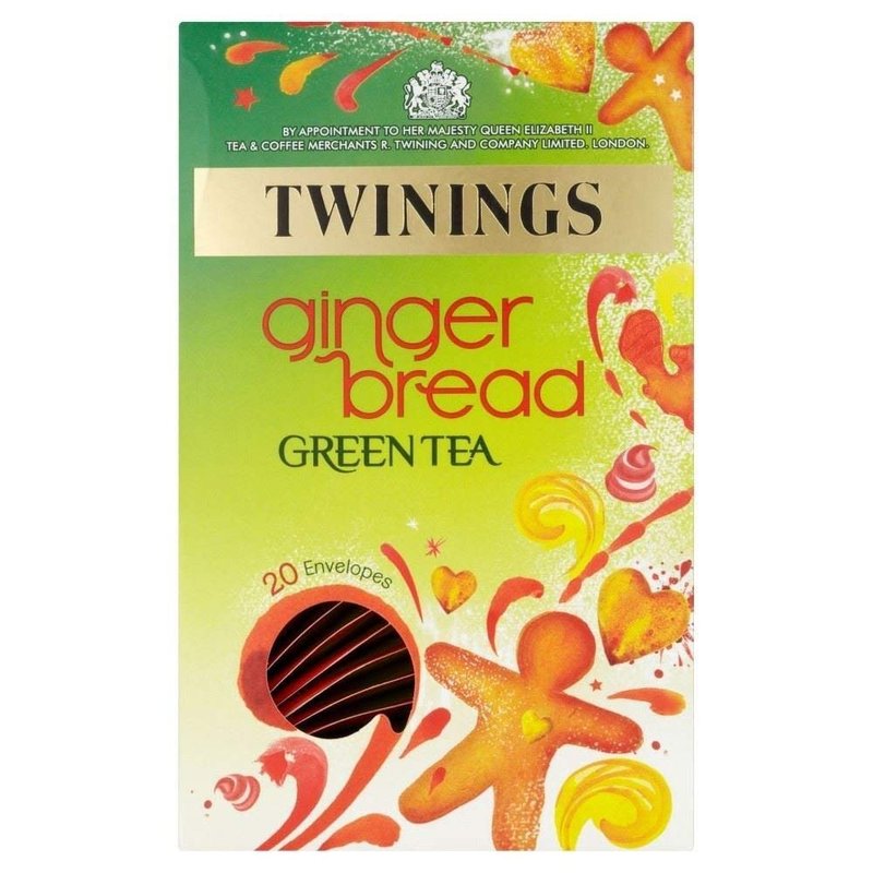 Twinings Green Gingerbread Tea Bags (20) - Everymarket