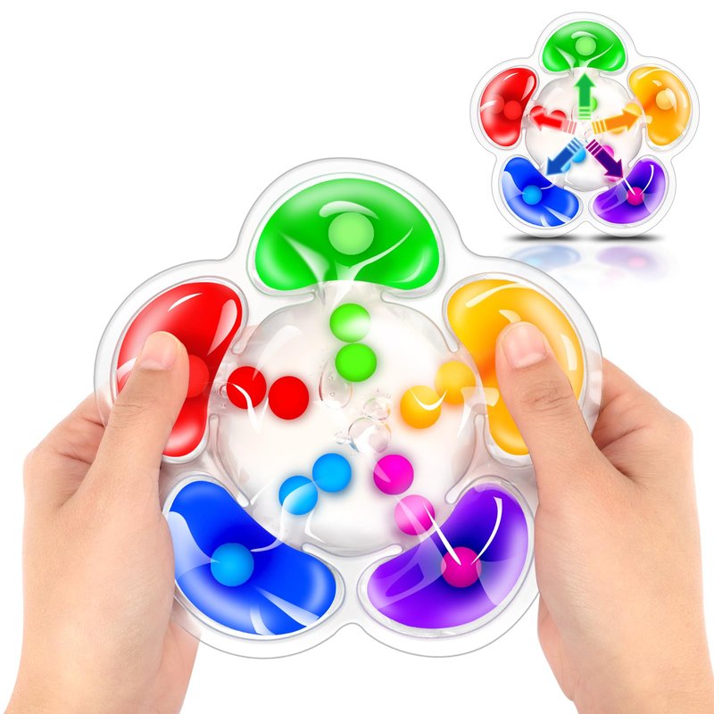 mcgskl Color Sorting Sensory Toys, Color Matching Toys, Fine Motor ...