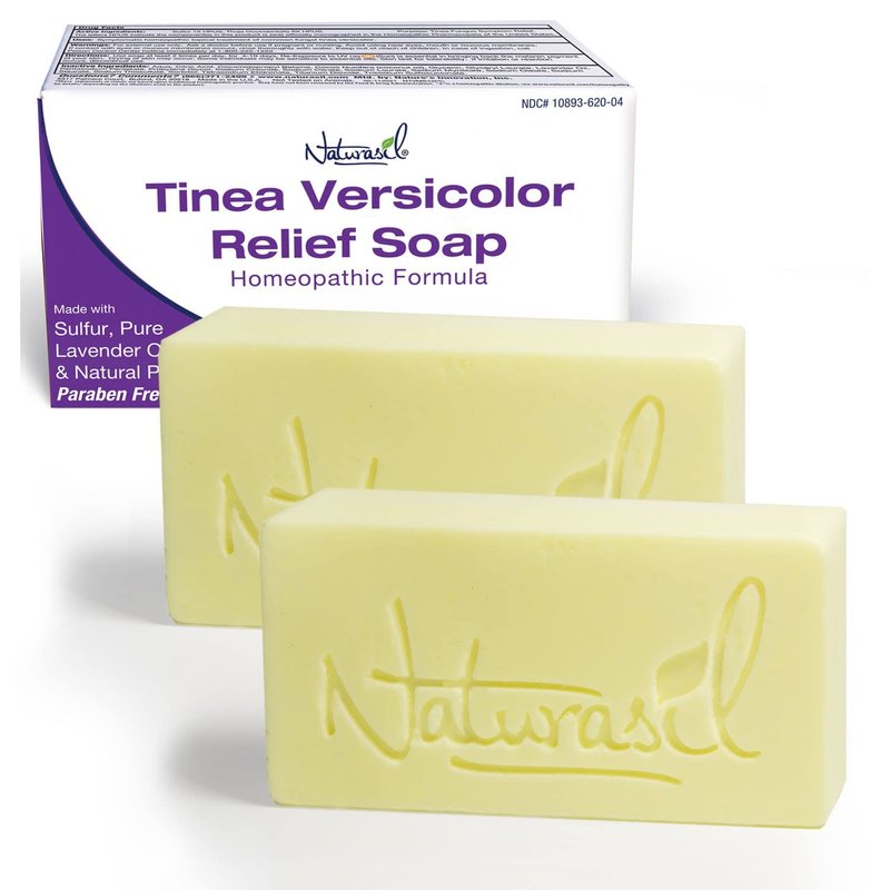 Naturasil Tinea Versicolor Treatment +2 Bars | Max-Strength 10x Soap ...