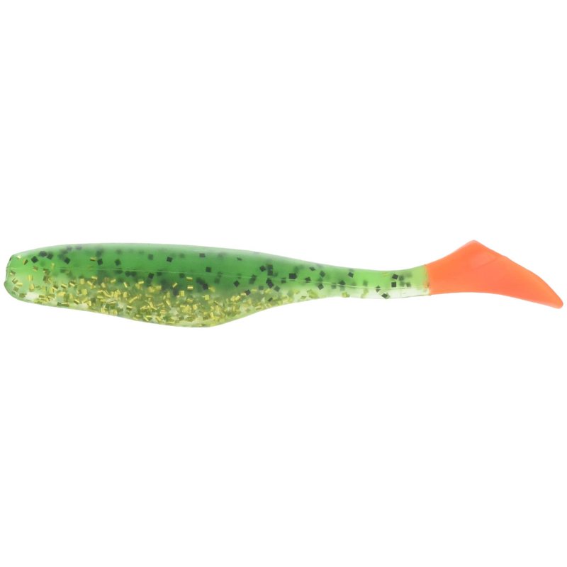 Bass Assassin Lures Bass Assassin Walleye Turbo Shad, Fire Tiger, 4 ...