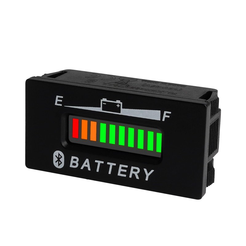 Runleader RL-BI028-BT DC 12V to 48V Bluetooth Shunt Battery Indicator ...