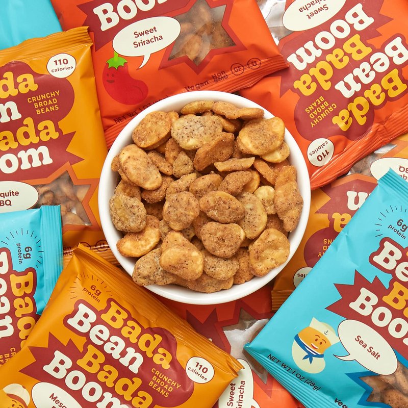 Bada Bean Bada Boom Plant-Based Protein, Gluten Free, Vegan, Crunchy ...