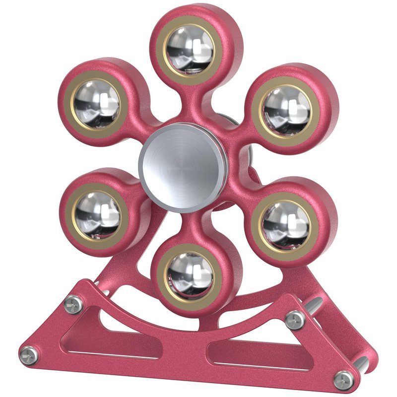 Desk-Fidget-Toys for Ferris-Wheels-Spinner: 4mins Metal Kinetic-Spinner ...