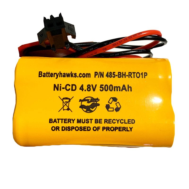 NI-CD 4.8V 500MAH CORUN NI-CD AA500 AA 500 Exit Sign Emergency Light ...