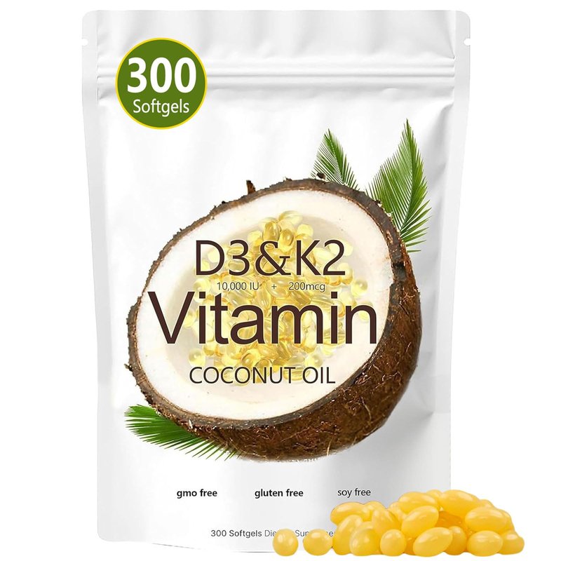 Sirdika Vitamin D3 K2 Softgel D3 K2 Vitamin 10000 Iu 10000 Iu Vit D3 3845