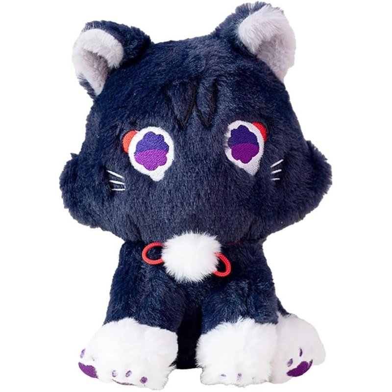 XIAOHONG 8.6inch Scaramouche Cat Plush Toy,Wanderer Cat Plush Stuffed ...