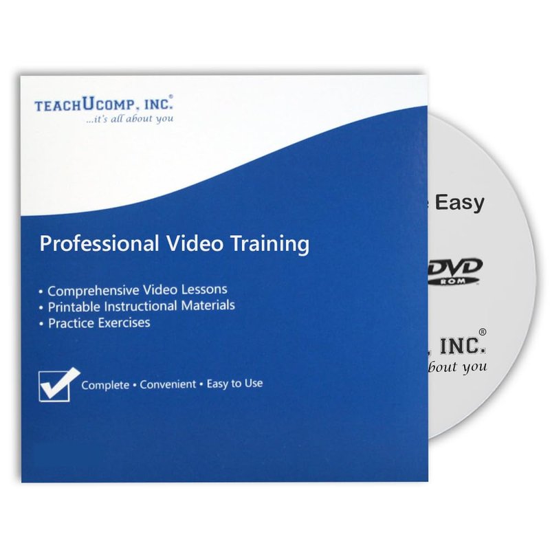 TEACHUCOMP Video Training Tutorial for Microsoft PowerPoint 2016 DVD-ROM Course and PDF Manual ...