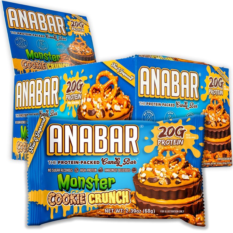 Anabar Protein Bar, The Protein-Packed Candy Bar, Amazing Tasting ...