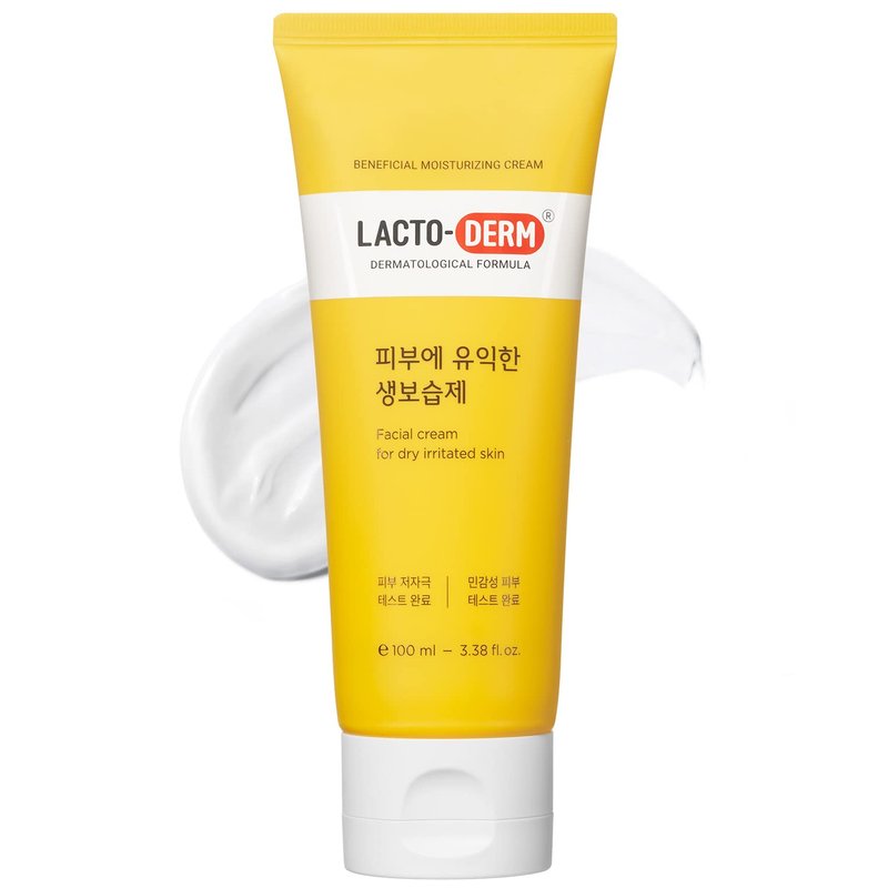 LACTO-DERM Beneficial Probiotics Hydrating Face Moisturizer Cream Jumbo ...