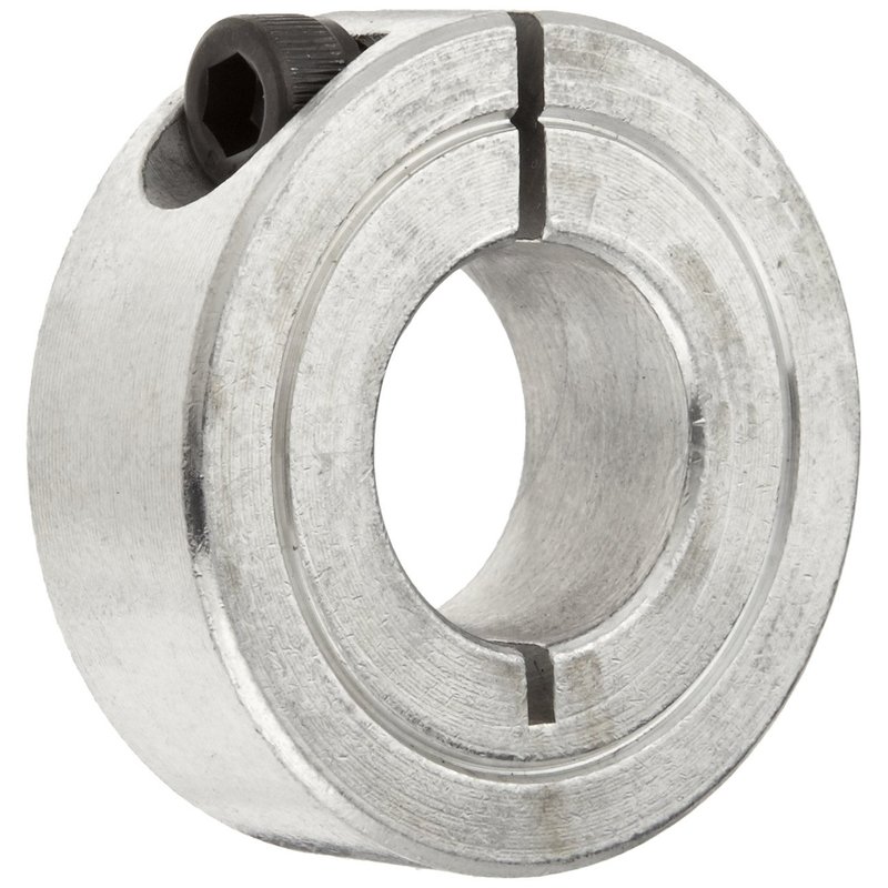 Climax Metals 1C-025-S T303 Stainless Steel One-Piece Clamping Collar ...