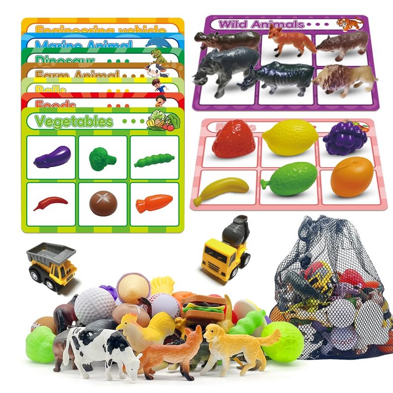 ROTK Sorting Toys for Toddlers, Montessori Game Preschool Educational ...