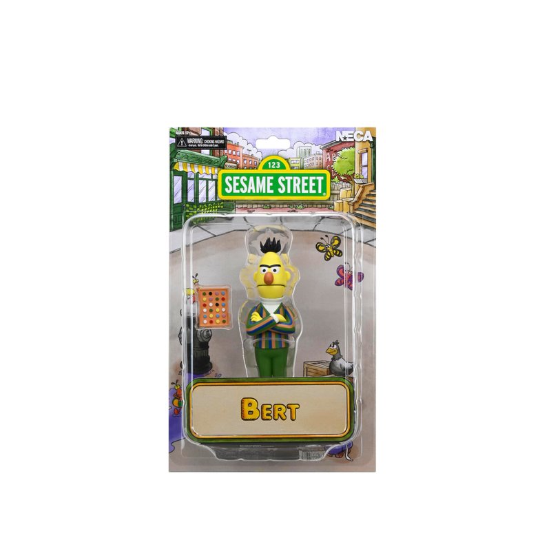 NECA - Sesame Street - 6” Scale Action Figure - Toony Classics Bert ...