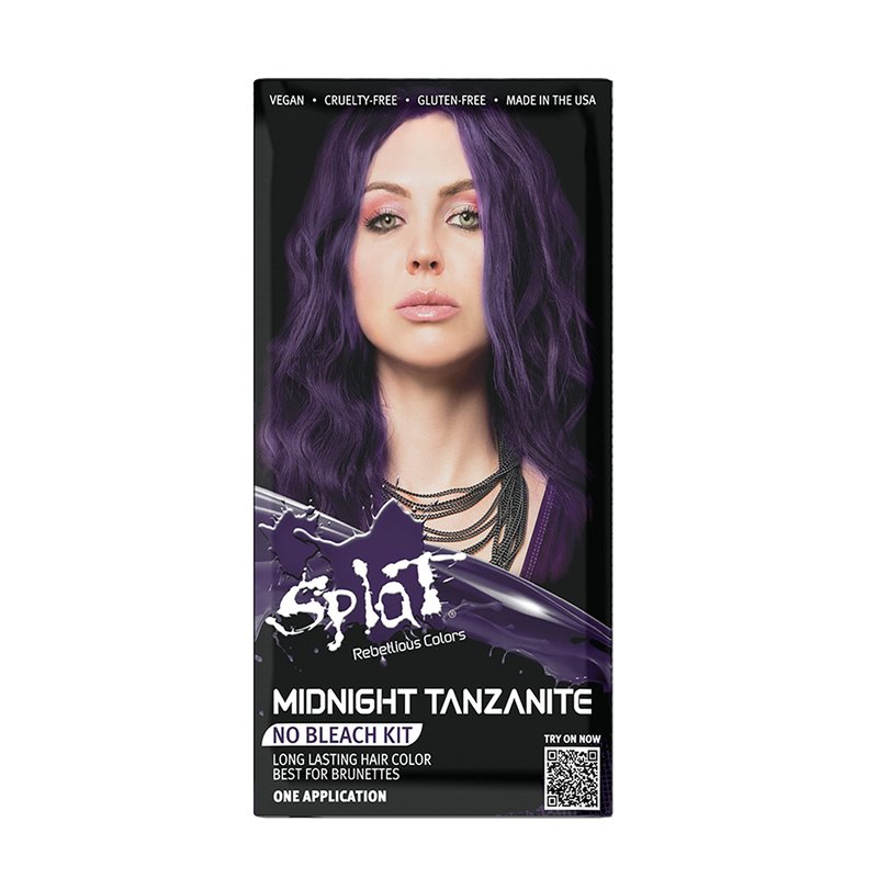 Splat | Midnight Complete Kit | Hair Dye | Semi-Permanent | Long ...