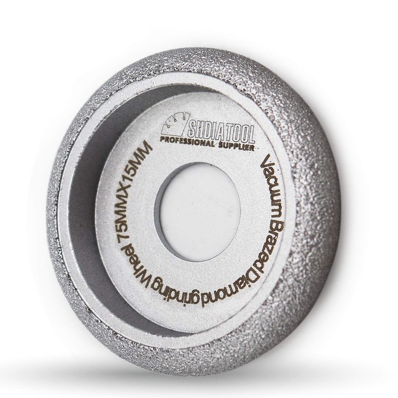 SHDIATOOL 3 Inch Profile Hand Diamond Wheel Height 15mm Convex Curve ...