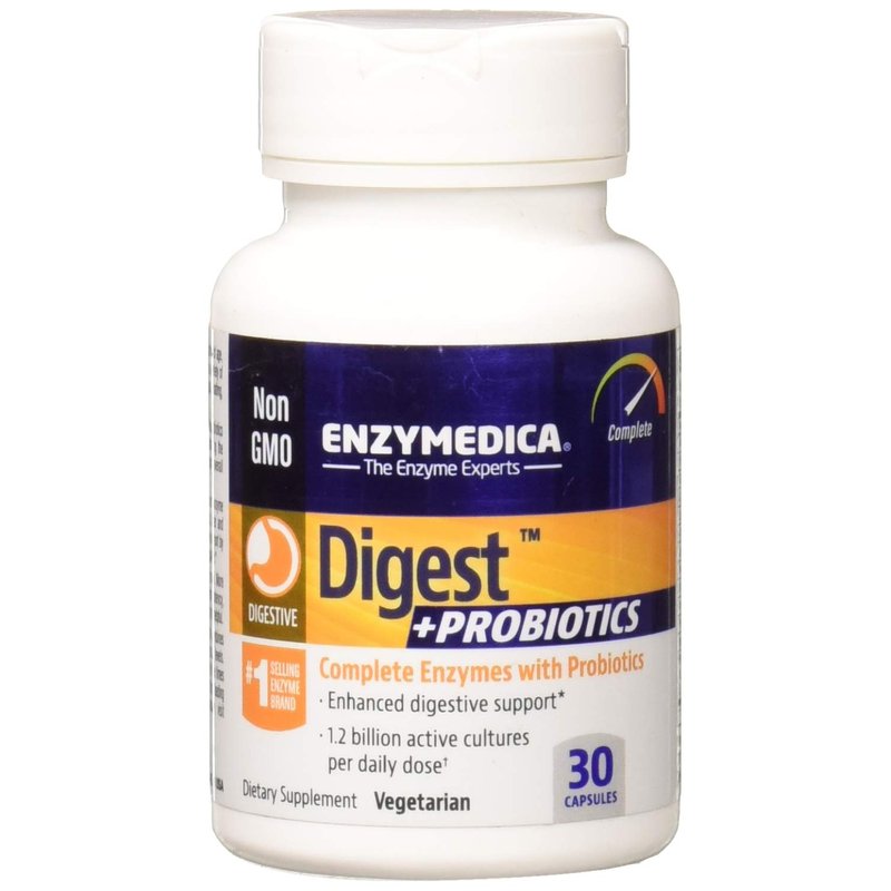 Enzymedica - Digest + Probiotics, An Essential Digestive Enzyme ...