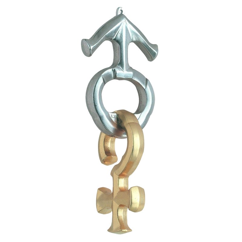 BePuzzled 30833 Dolce Hanayama Cast Metal Brain Teaser Puzzle (Level 3) Puzzles For Kids ...