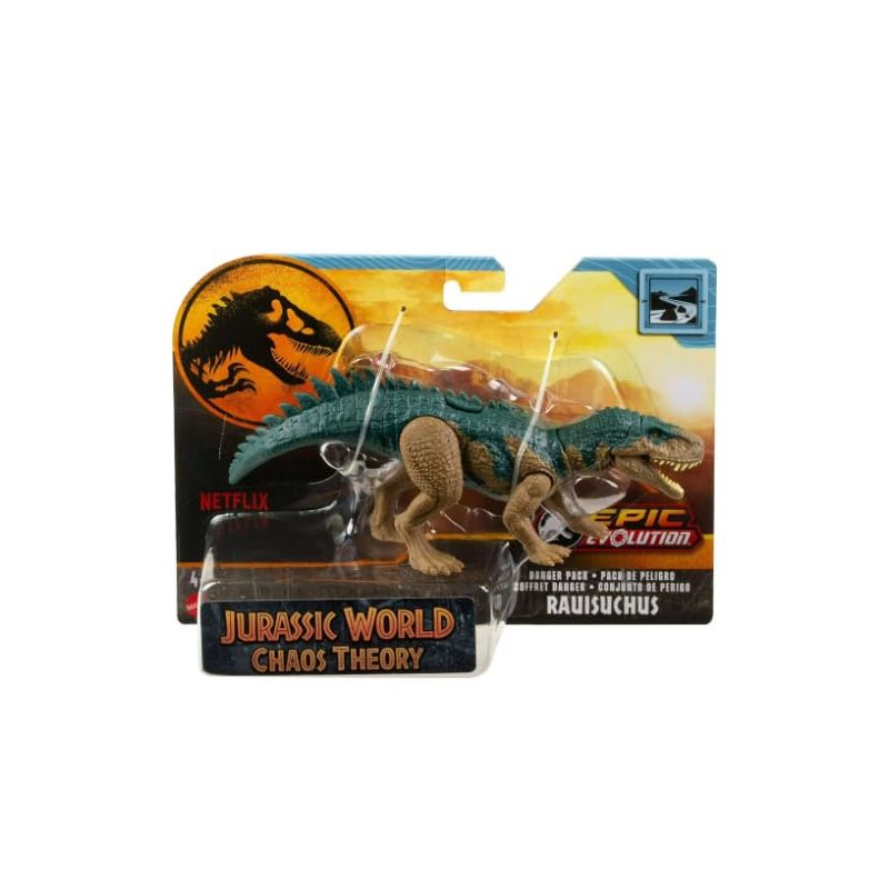 Jurassic World Chaos Theory Epic Evolution Rauisuchus Dinosaur Figure ...
