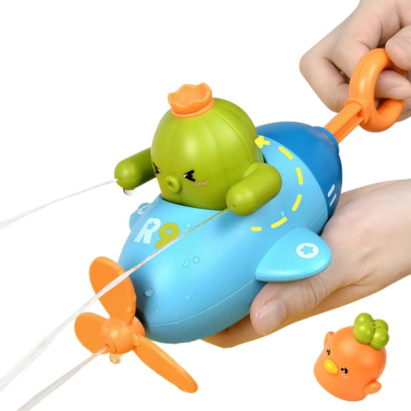 NEXTAKE Draw & Push Water Cannon Toy, Lovely Propeller-Driven Aircraft ...