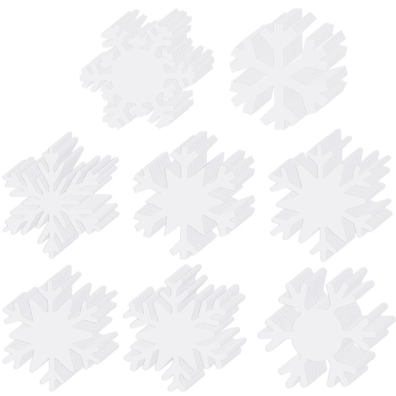 Seajan 200 Pcs Winter Snowflake Cutouts Winter Paper Snowflakes ...