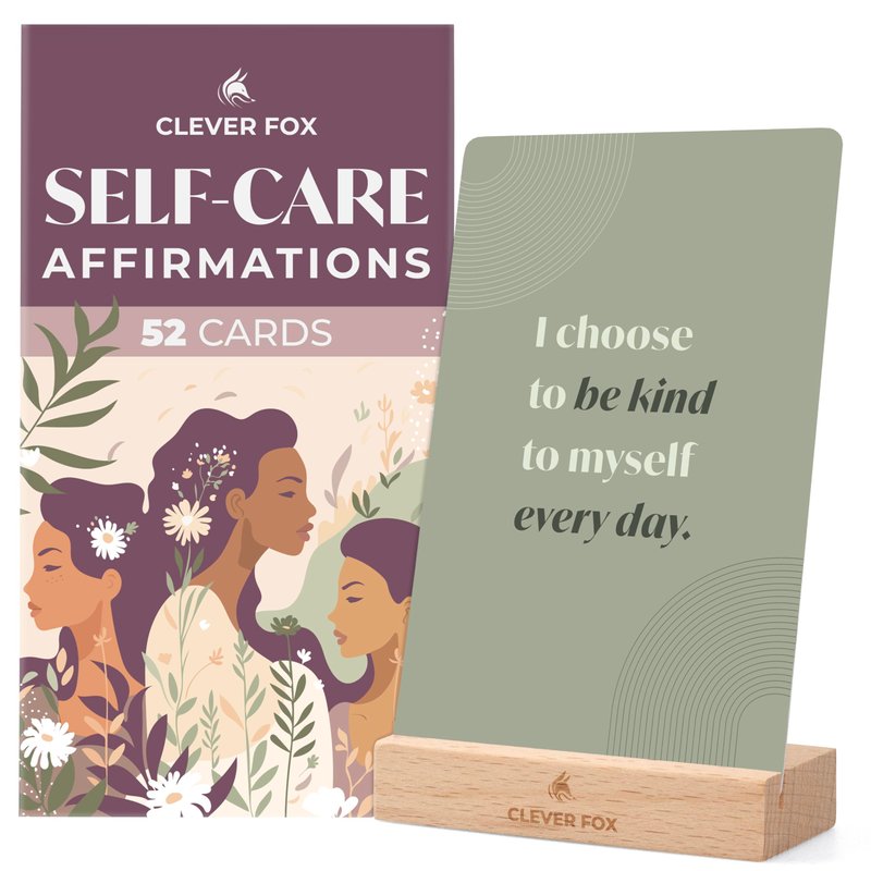 Clever Fox Self-care Affirmation Cards – Inspirational Daily Self-Love ...