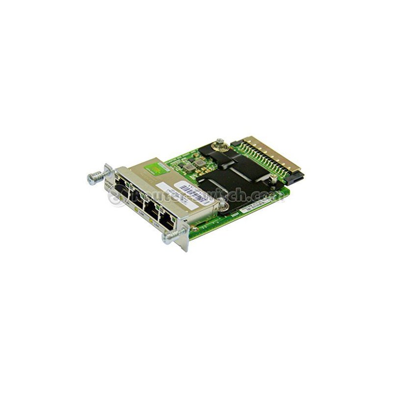 Cisco EHWIC-4ESG-P Four Port 10/100/1000 Ethernet Switch Interface Card ...