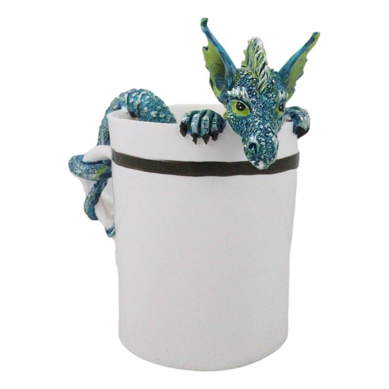 Ebros Gift Amy Brown Sweet Addictions Good Morning Pet Dragon Bathing ...