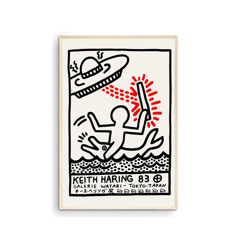 Nationcog 1983 Tokyo Galerie Watari Japan Poster Exhibition Poster Pop ...