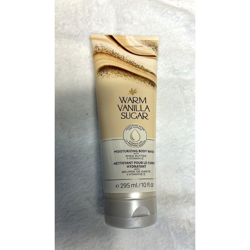 Bath and Body Works WARM VANILLA SUGAR Moisturizing Body Wash with Shea ...