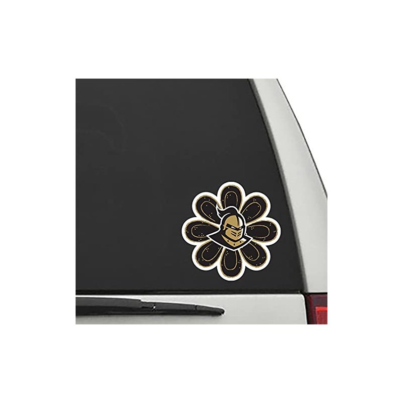 UCF Knights KNIGHT FLOWER 4" Vinyl Decal Central Florida Car Truck ...