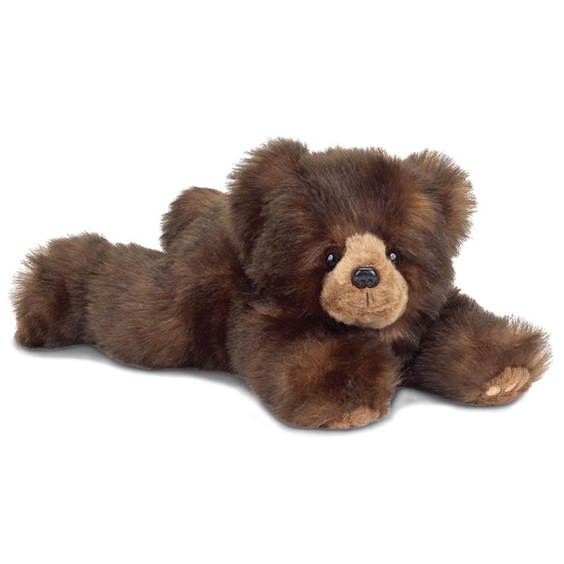 Bearington Snuggly Ben Plush Stuffed Animal Brown Grizzly Bear, 14 ...