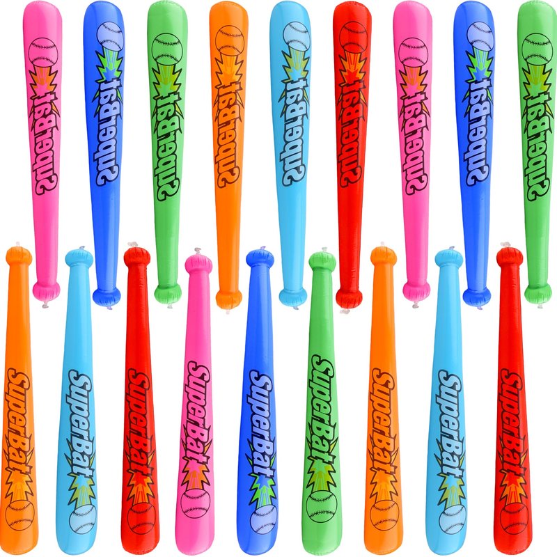 Sonarun 18 Pack 31.5 Inch Inflatable Baseball Bats Blow Up Baseball Bat ...