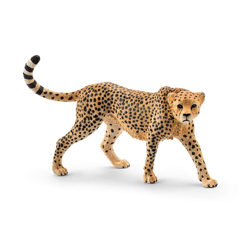 Schleich Wild Life Realistic Female Cheetah Figurine - Authentic and ...