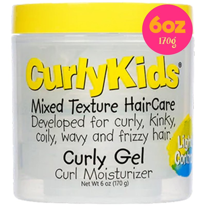 CurlyKids Curly Gel Curl Moisturizer - Hydrating Styling Gel for Kids ...