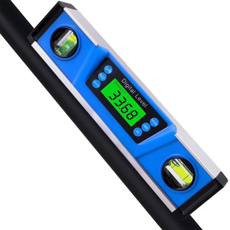 Digital Level and Protractor, 10 Inch IP54 Protected Electronic Bubble ...
