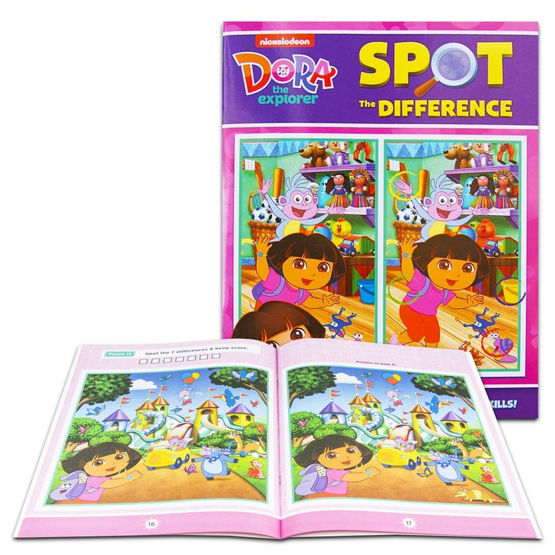 Dora the Explorer Coloring Book Super Set - 3 Dora Coloring Books ...