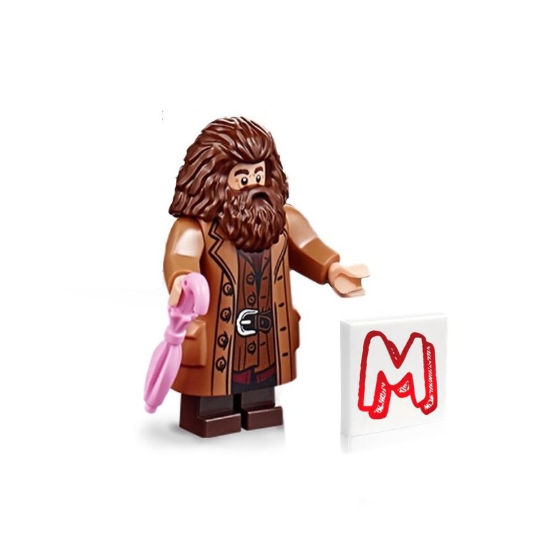 LEGO 2018 Harry Potter MiniFigure - Rubeus Hagrid (with Umbrella and ...