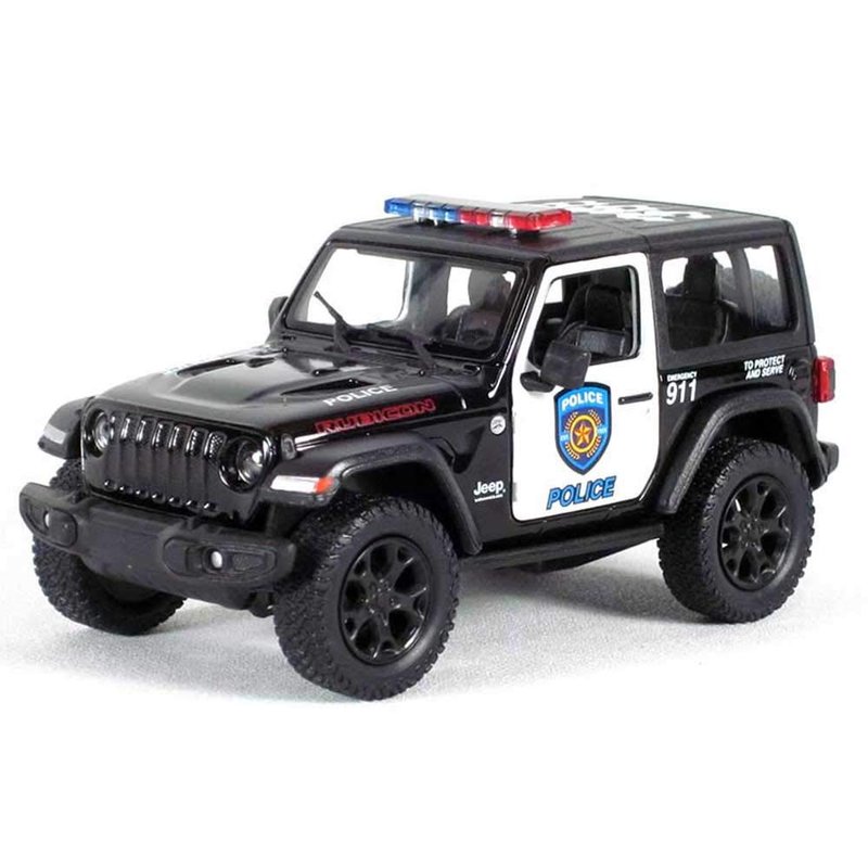 KiNSMART - Jeep Wrangler Rubicon Off Road 4x4 5 inch 1:34 Scale Die ...
