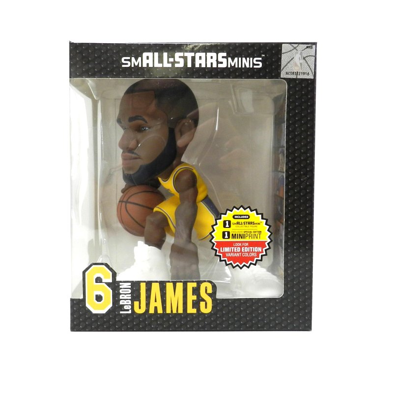 NBA Small-Stars - Lebron James Collectible Figurine 2021 Lakers - Gold ...
