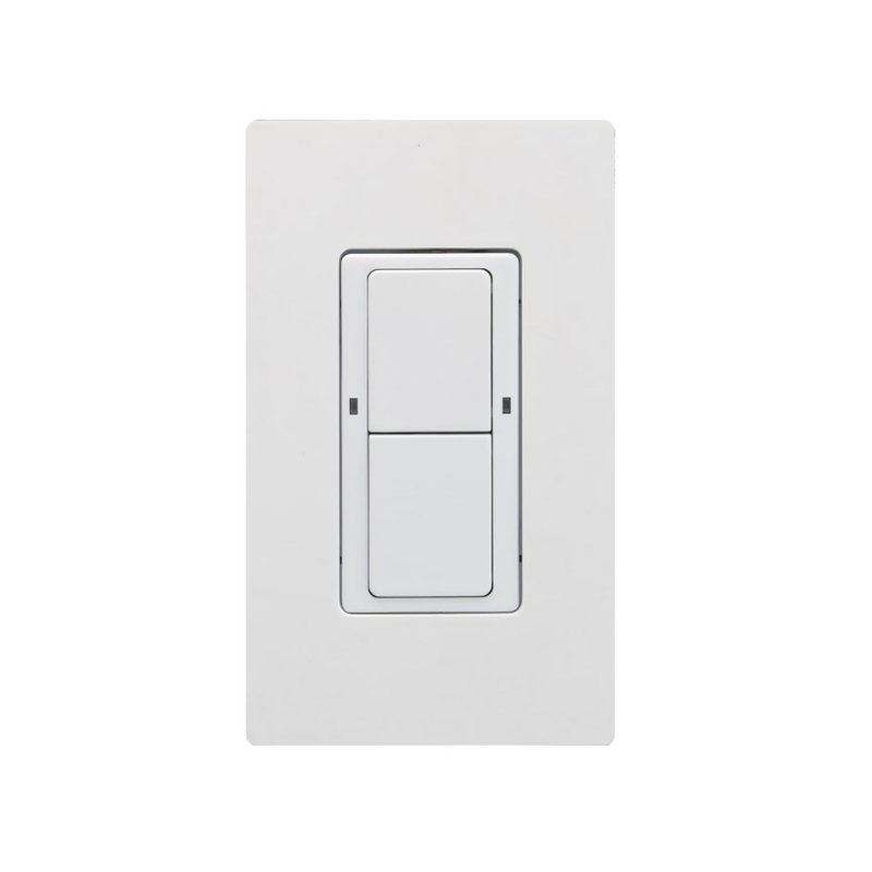MW Connect PSC-DM-WS-200-BLE-CB: Casambi Mesh 2-Button Wireless Wall ...