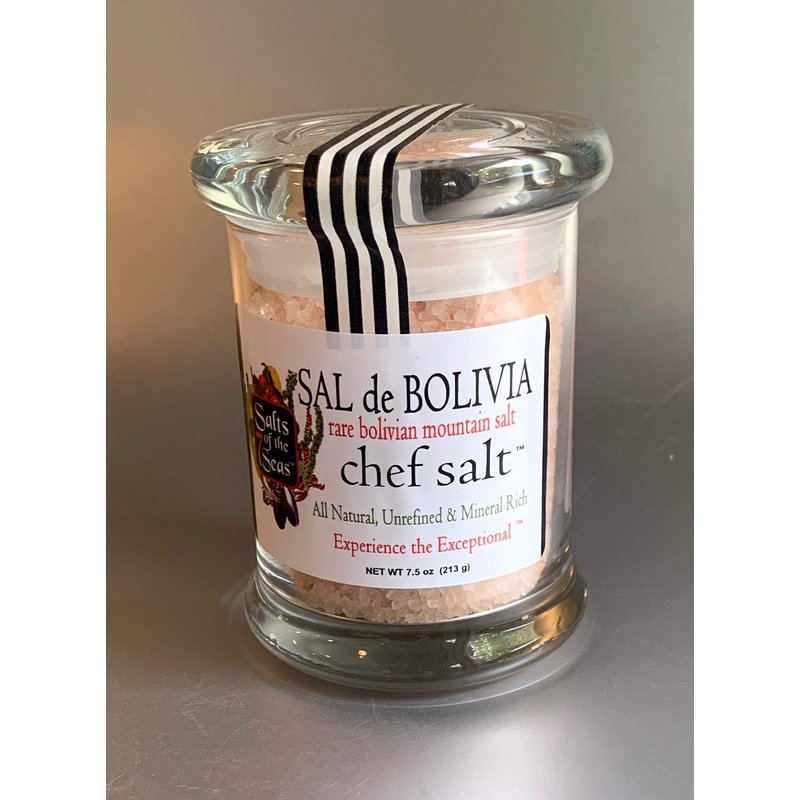 Salts of the 7 Seas Sal de Bolivia- Bolivian Pink Sea Salt Chef Salt ...