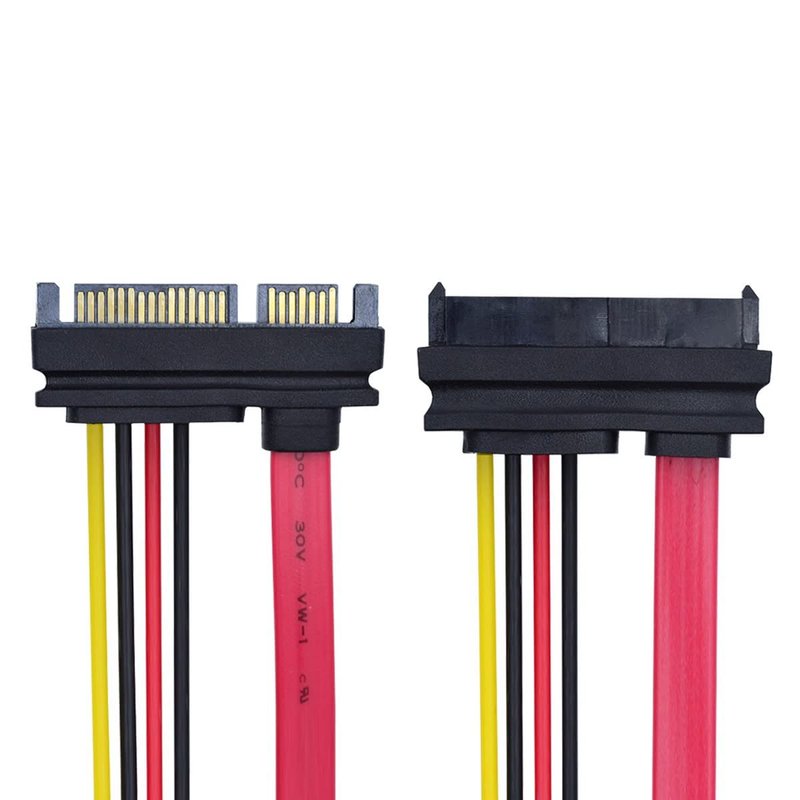 CY SAS Cable SFF-8482 SAS 29 Pin to SATA 22Pin Hard Disk Drive Raid ...
