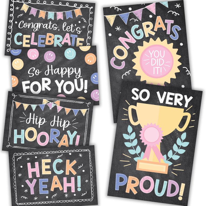 Hadley Designs Congratulations Cards With Envelopes - 24 Pack of ...