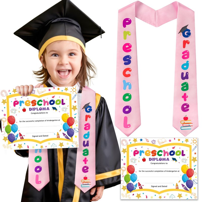 BkeeCten Preschool Graduation Certificate Diploma - Cute Preschool ...