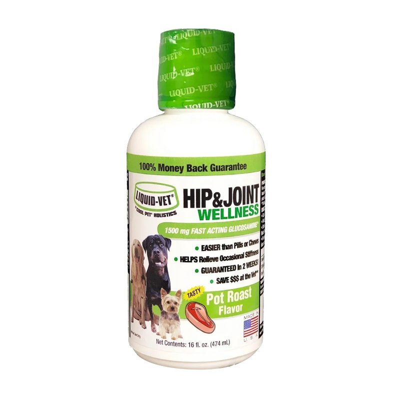 LIQUID-VET K9 Hip & Joint, Pot Roast, 16 oz - Everymarket