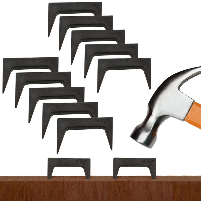 DCT Wood Clamps, 1.5in Pinch Clamp Pinch Dog 10-Piece Set for ...