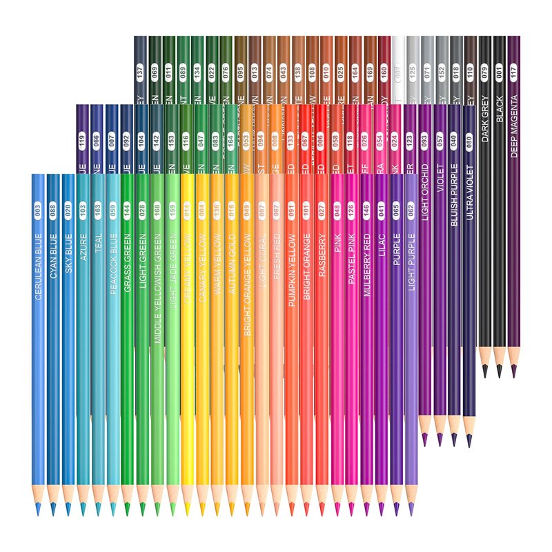 Shuttle Art 80 Regular Colored Pencils, Colored Pencils for Adult ...