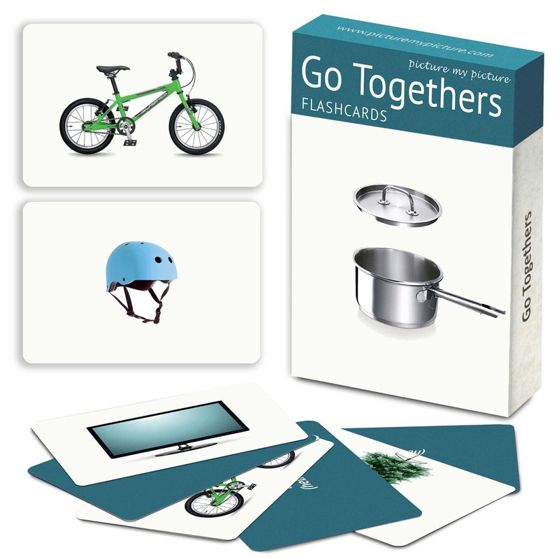 Go Together Flash Cards | 40 Matching Cards | Vocabulary Builder ...