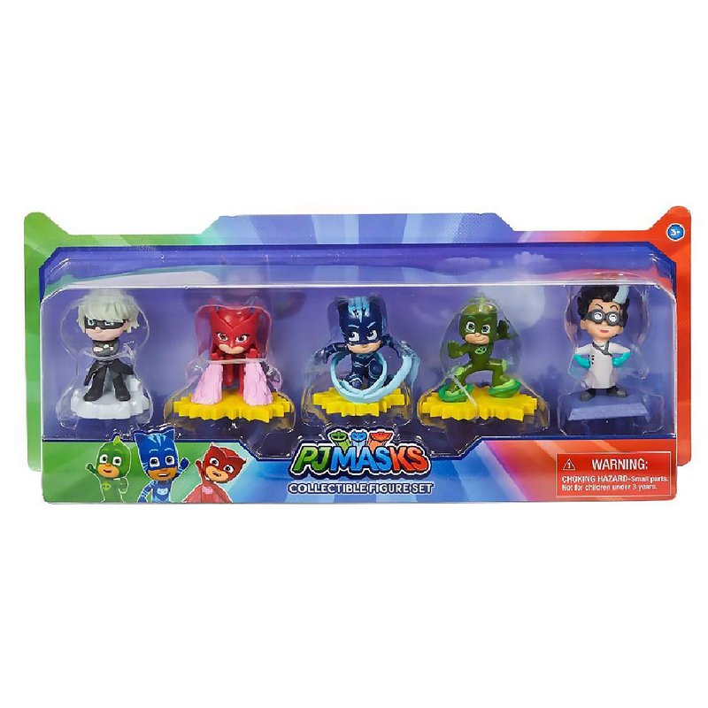 PJ Masks Collectible Figure Set, 5 Figures Including Catboy, Owlette ...