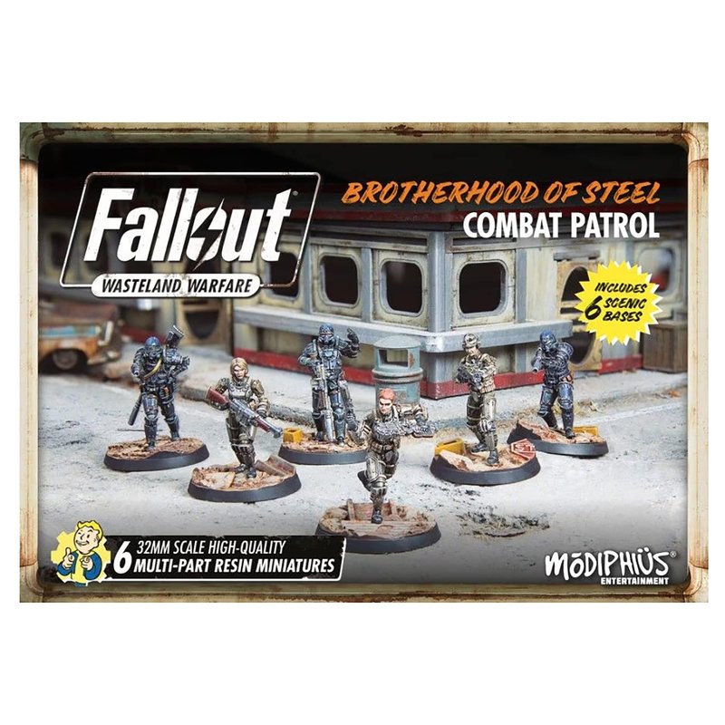 Modiphius Entertainment Ltd Fallout Wasteland Warfare: Brotherhood of ...