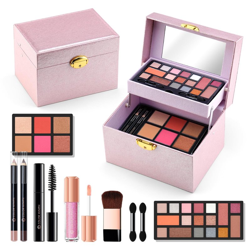 Color Nymph Makeup Kit For Teens Girls With Recyclable And Key-Lockable ...